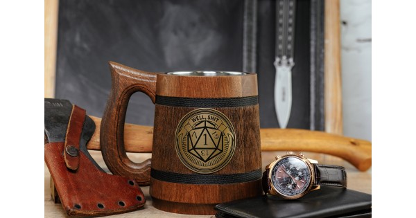 Dungeon Master beer stein, Well Shit