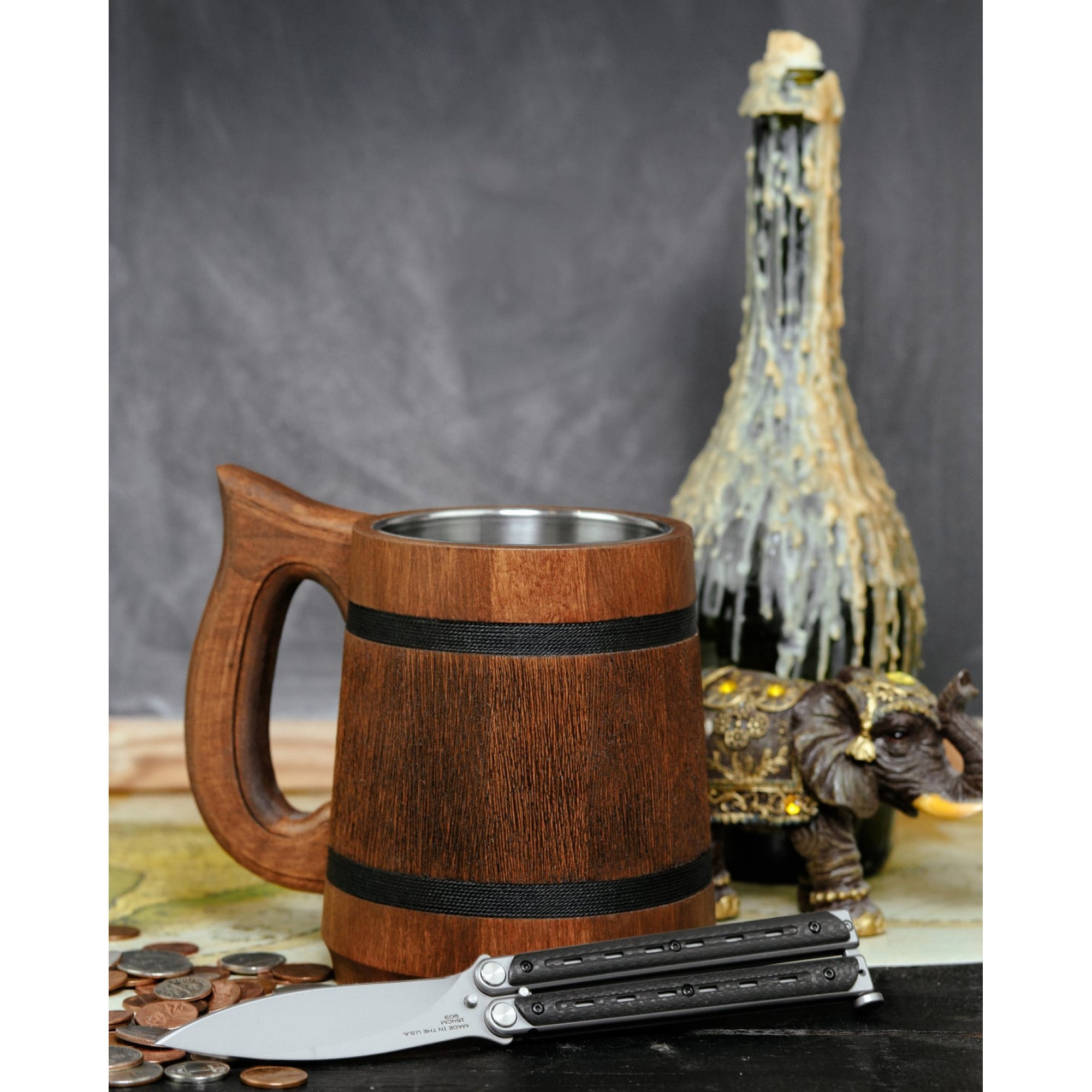 D&D Beer Mug, Dungeon Master Personalized Gift, Engraved DnD Tankard ...